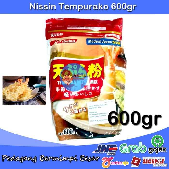 Jual DISKON Nissin Seifun Tempurako 600gr Original | Tepung Tempura ...