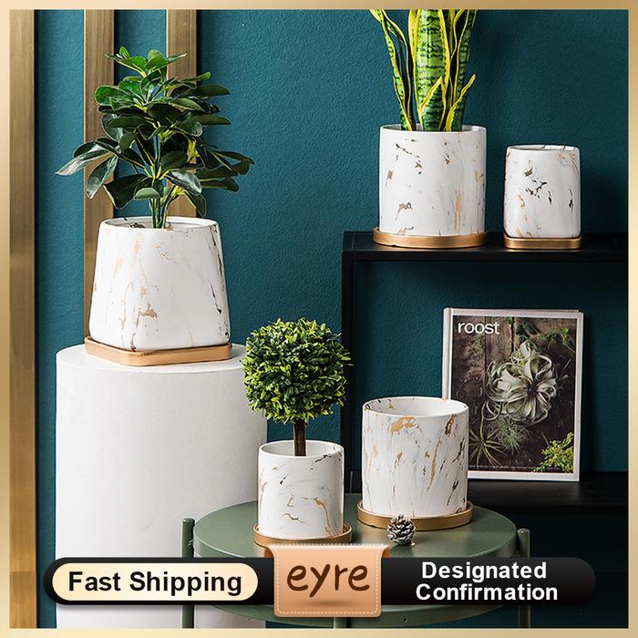 Jual Eyre Ruang tamu meja keramik meja gaya Eropa transfer air putih ...