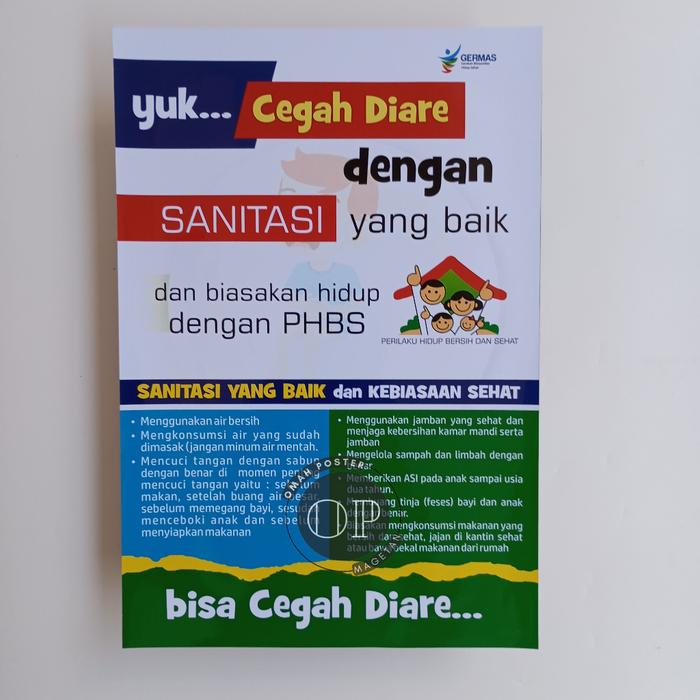 Jual Poster Cegah Diare dengan Sanitasi yang Baik - Poster Sekolah ...