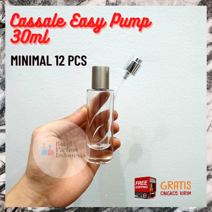 Jual BOTOL PARFUM CASA LE 30ML EASY PUMP - BOTOL PARFUM KOSONG CASSALE ...