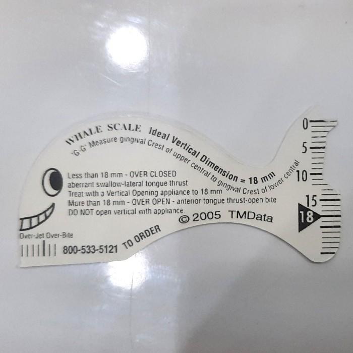 Jual Therabite TMJ ruler/penggaris TMJ/ whale ruler - Kota Depok - A+ ...