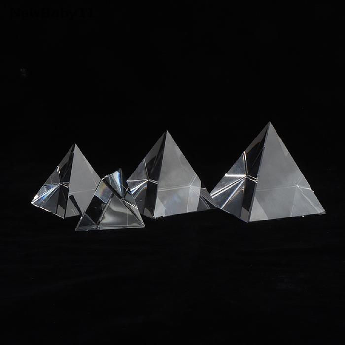 Jual Prisma Piramida Kristal Kaca Optik 50-80mm Warna Pelangi Untuk ...