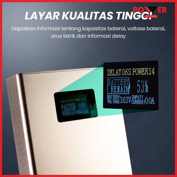 Jual MESIN LAS MINI PORTABLE WELDING MACHINE LCD 20 GEAR 10600MAH ...