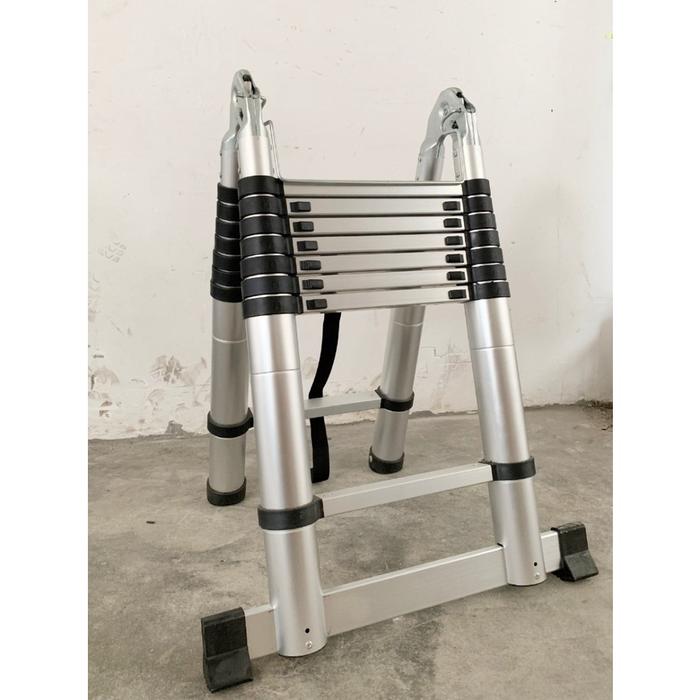 Jual H&L 7.2M Tangga Teleskopik Model A - Aluminum Telescopic Ladder ...