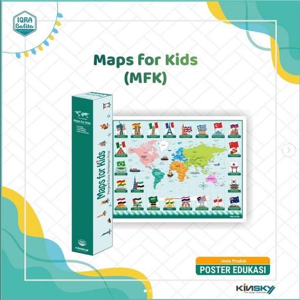 Jual Dijual POSTER MAPS FOR KIDS PETA INDONESIA PETA DUNIA UNTUK ANAK ...