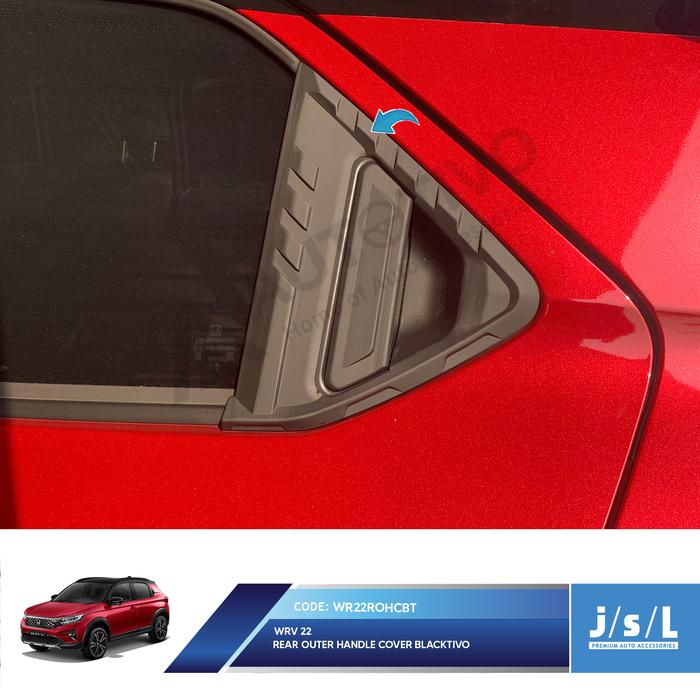 Jual Honda WRV 2022 Rear Outer Plus Rear Handle Cover Blacktivo JSL ...