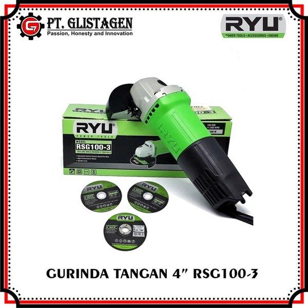 Jual Mesin Gerinda Tangan Angle Grinder 4 inch RYU RSG 1003 ORIGINAL - Kab. Pelalawan - joko79 ...