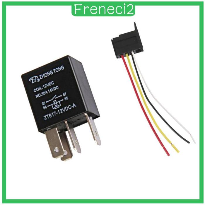Jual 1 Pasang Relay Dc 4-Pin 12V 50A Untuk Mobil - Kab. Tangerang ...