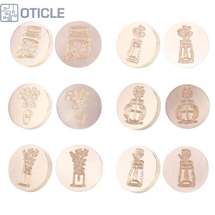 Jual Stempel Lilin Bentuk Vas Bunga Retro Untuk Diy Kartu / Amplop ...