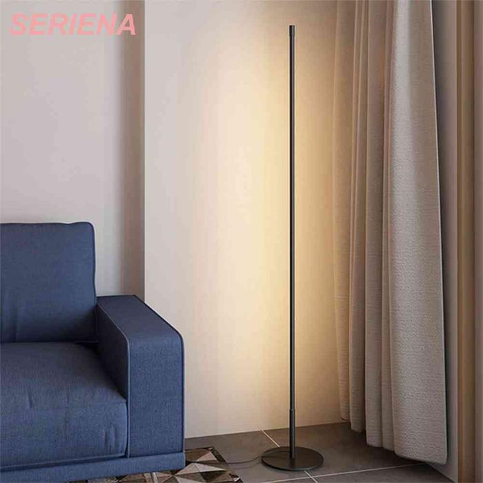 Jual 1.2M Lampu Sudut Led Modern Rgb Warna Warni Lampu Lantai Remote ...