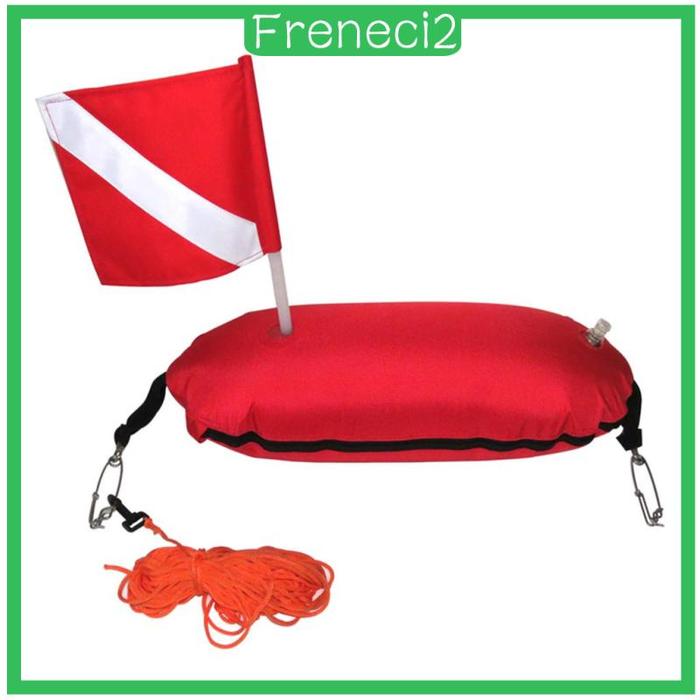 Jual Torpedo Apung Dengan Tali Reflektif + Kait Untuk Diving - Kab ...