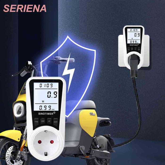 Jual Wattmeter Stop Kontak Watt Monitor Listrik Kwh Energy Meter Alat ...