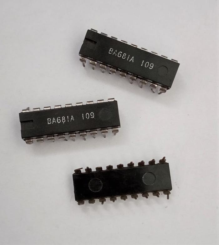 Jual IC BA681A LED Level Meter Driver 12Point Power Scale Dot Bar ...