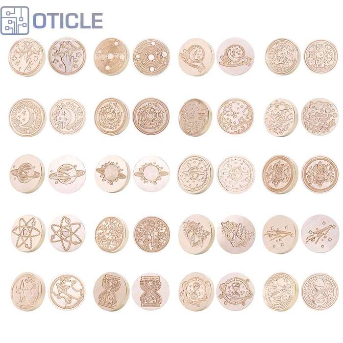 Jual Kepala Stempel Lilin Motif Langit Berbintang Untuk Kartu Undangan ...