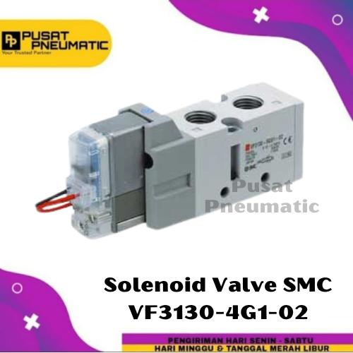 Jual Solenoid Valve SMC VF3130-4G1-02 Selenoid Valve VF 3130 4G1 02 AC 220 - Jakarta Barat ...
