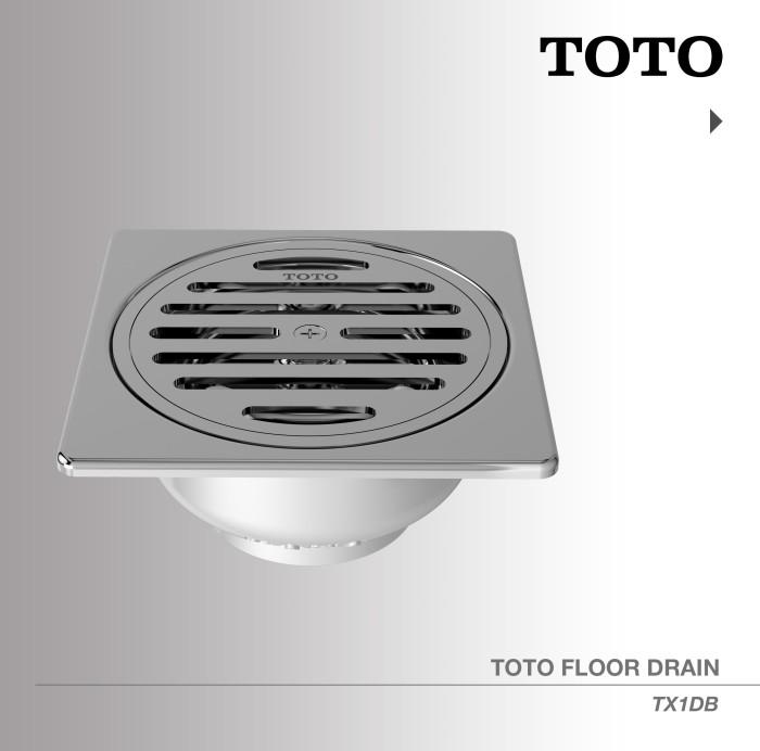 Jual TOTO Floor Drain With Square Flange / Floor Drain TX1DB - Kota Makassar - haerunisaaatore ...