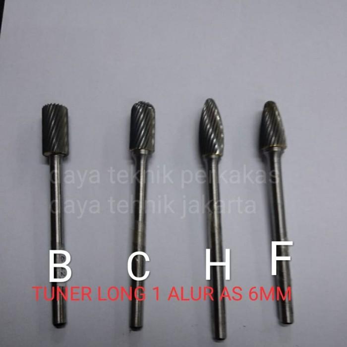 Jual BORCUN 1 ALUR AS 6 X 12MM - TUNER LONG 1PC AS 6 - MATA TUNER BESI ...
