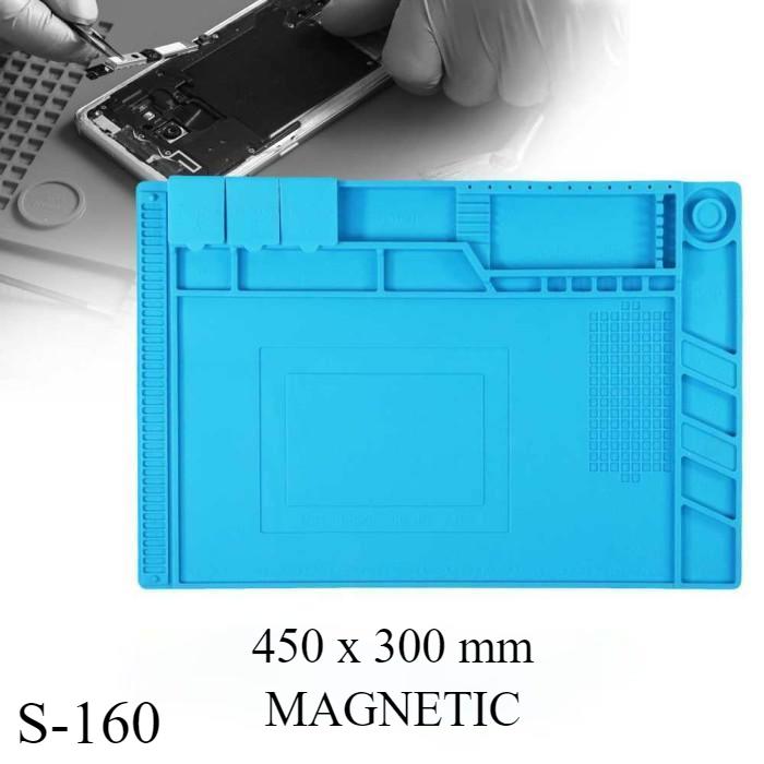 Promo Alas Matras Silikon Solder Magnetic Service Hp Jam Laptop Tahan ...