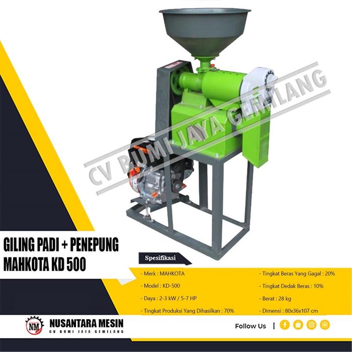 Jual MESIN GILING PADI DAN PENEPUNG MAHKOTA KD 500 - Kab. Banyuwangi ... Jual MESIN GILING PADI DAN PENEPUNG MAHKOTA KD 500 - Kab. Banyuwangi ...