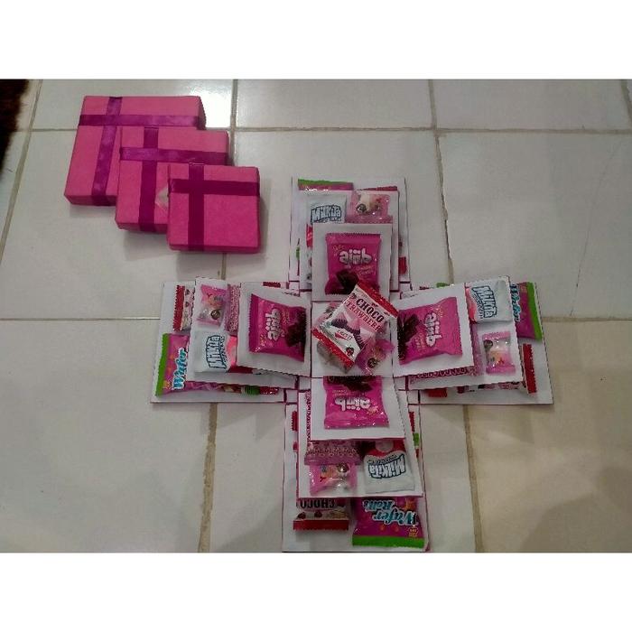 Jual READY Bouquet Box Snack Box Magic Snack Box Snack Kado Wisuda ...