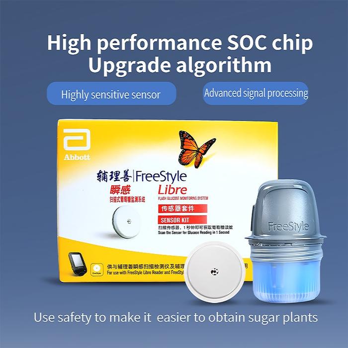 Jual Freestyle Libre Sensor Non-invasive Glucometer Blood Analyzer ...