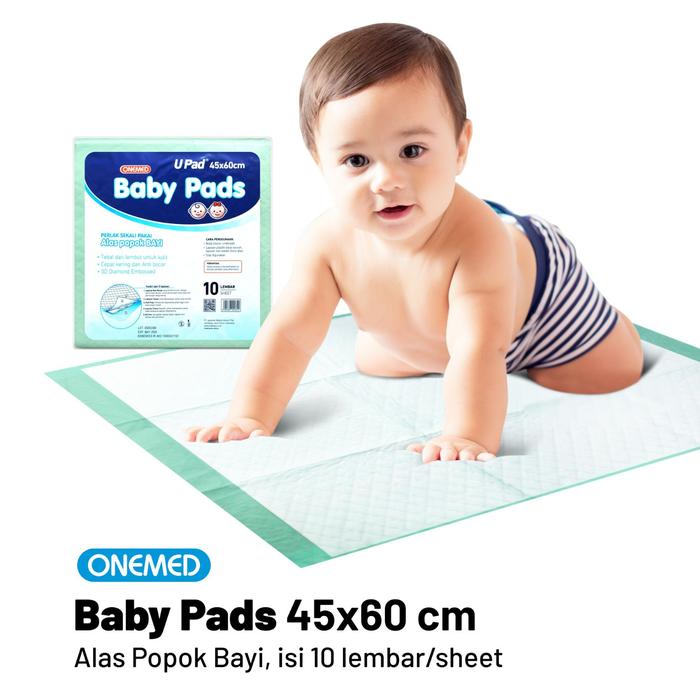 Jual Underpad Baby Pads Alas Popok Bayi Onemed Ukuran 45 x 60 cm Pak ...