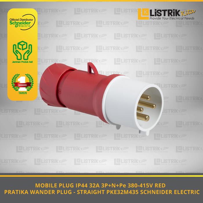 Jual SCHNEIDER MOBILE PLUG IP44 32A 3P+N+PE 380-415V MERAH - PKE32M435 - Jakarta Timur ...