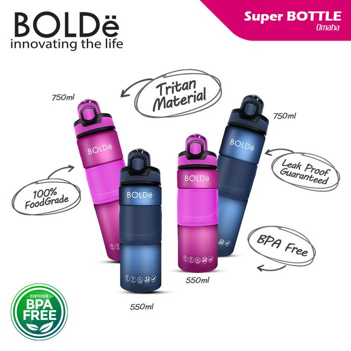 Jual Botol Minum Tumbler Bolde Super Bottle Omaha 750 Ml Di Seller Shin ...