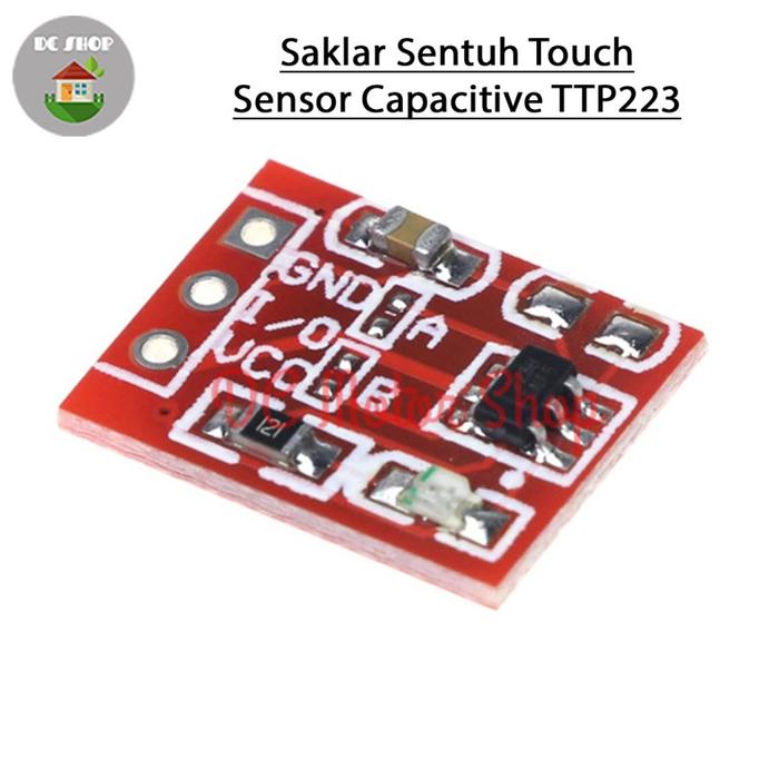 Jual Saklar Sentuh Touch Sensor Capacitive Ttp223 Switch Arduino 1 ...