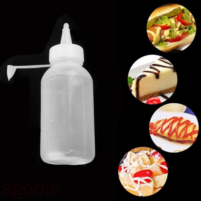 Jual Botol Saos Mini Sauce Kecap Mayonaise Minyak Squeeze Bottle 100ml ...