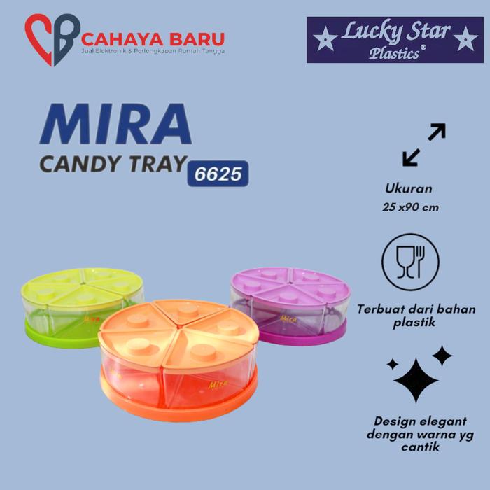 Jual LUCKY STAR CANDY TRAY MIRA 6625 - Kota Bogor - CahayaBaruHouseware ...