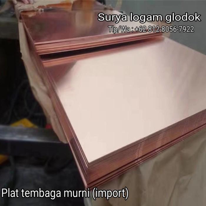 Jual plat tembaga 3mm 1x2meter - plat tembaga lembaran 3mm - Jakarta ...