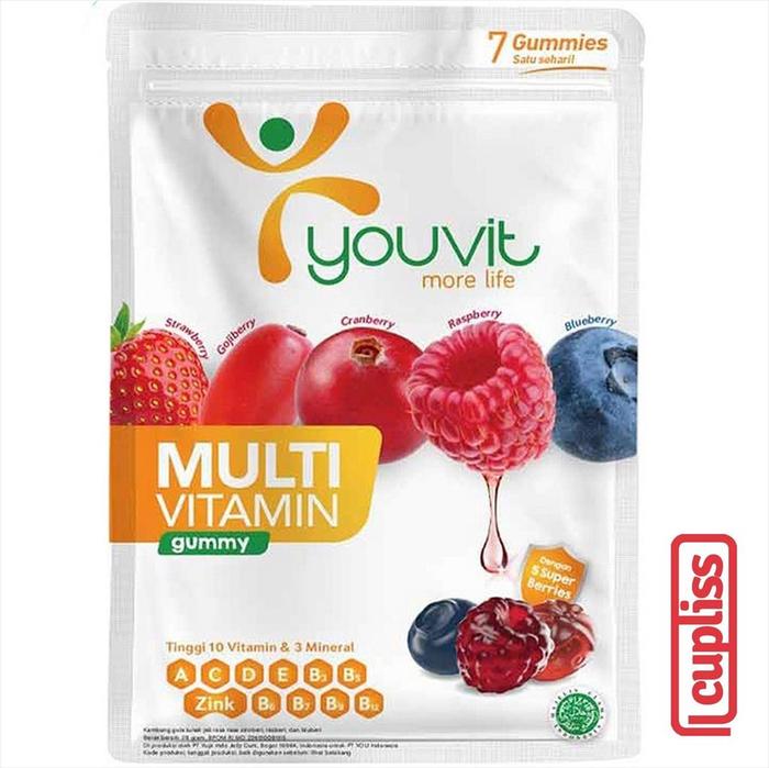 Jual YOUVIT Multivitamin Gummy Dewasa 7 Days - Kota Tangerang Selatan ...