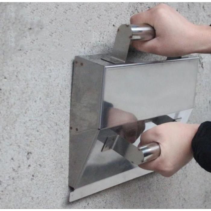 Jual Alat Plester Semen Tembok Stainless Steel Lapisan Dinding Wall ...
