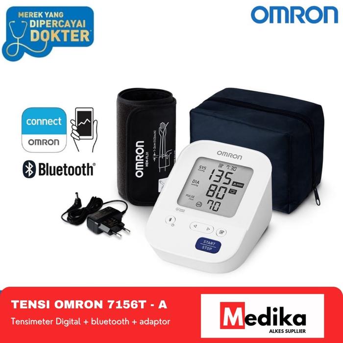 Jual Omron HEM-7156T-A 7156A Blood Pressure 7156TA Tensi Tensimeter ...