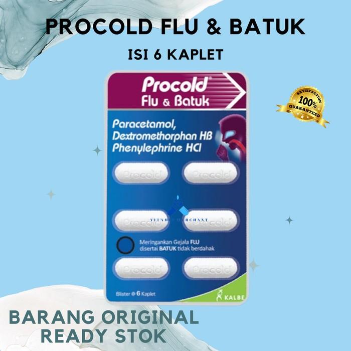 Jual Procold Flu Dan Batuk 1 strip isi 6 Kaplet/Obat Batuk Pilek - Kota Surabaya - Sumber Rejeki ...