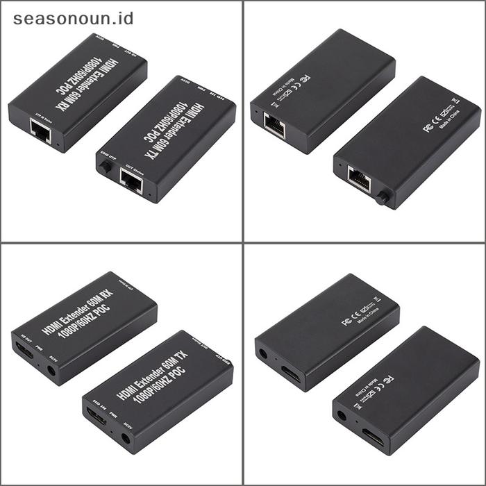 Jual Seasonoun HDMI to RJ45 LAN Extender Repeater Single Cat5E/6Sinyal ...