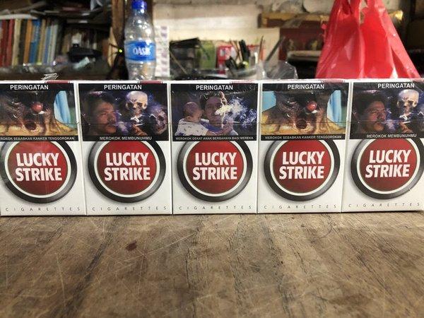 Jual s16306 LUCKY STRIKE FILTER RED MERAH Rokok ROKOK rokok - Kota ...