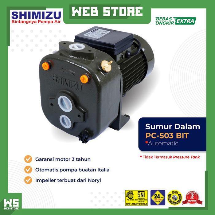 Jual Pompa Air Jet Pump Otomatis Automatic Smart Pump PC-503 BIT ...