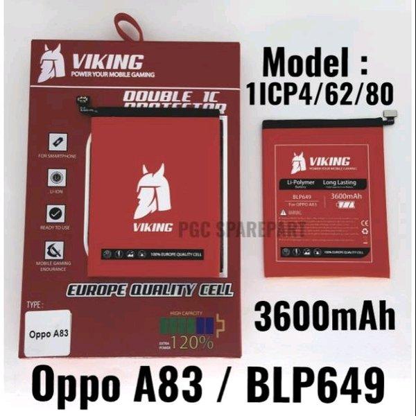 Jual Baterai Viking - Oppo A83 - BLP649 - BLP-649 - 1ICP4-62-80 - Batre ...