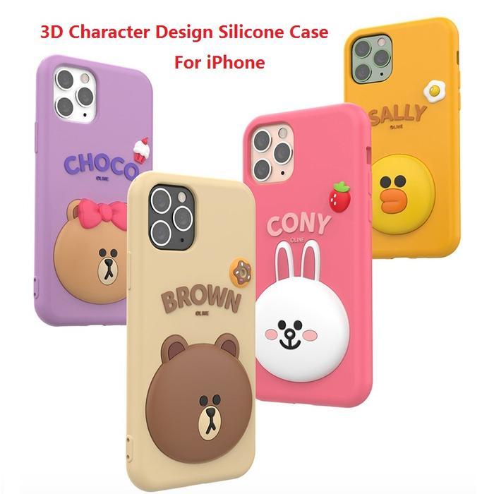 Jual Original Line Friends 3D Brown & Cony & Sally Desain Karakter ...