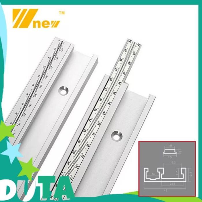 Jual Brand NEW 60cm Miter T-track Type 45mm Rel Meja Potong Table Saw ...