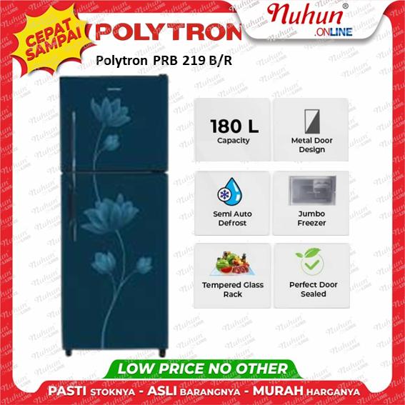 Jual Kulkas 2 Pintu Polytron PRB 219 R Kapasitas Jumbo 210Ltr-Cianjur ...