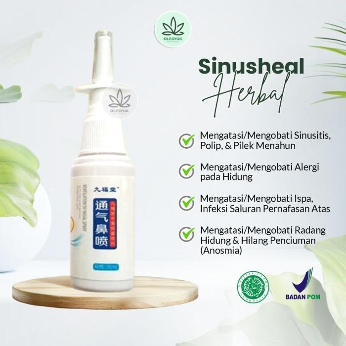 Jual Obat Sinusheal Id Sinus Atasi Gangguan Sinusitis Sesak Nafas Ipsa ...
