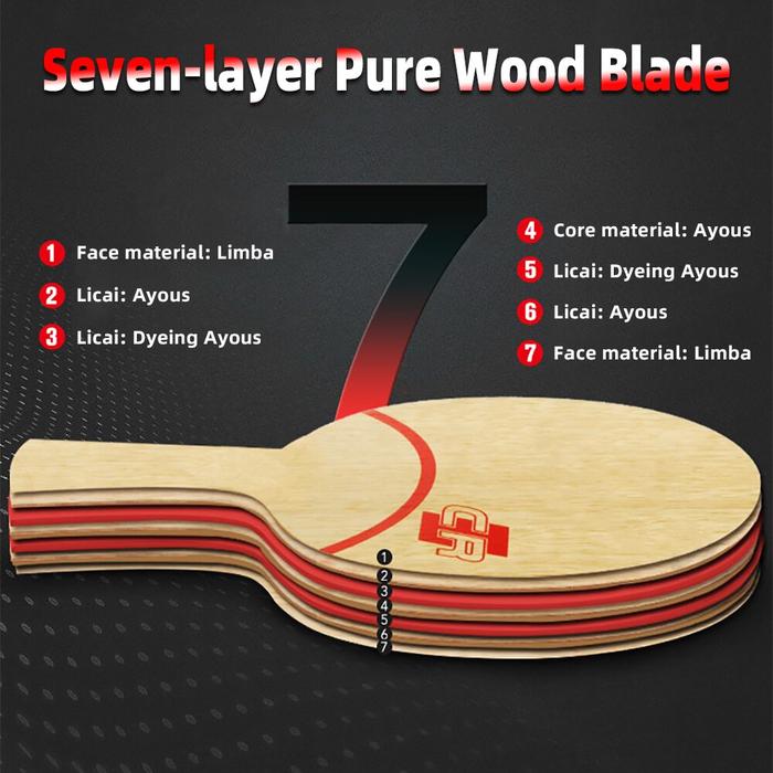 Jual Stiga Cl Cr Wrb Allround Classic Table Tennis Blade (7 Ply) Racket - Jakarta Utara ...