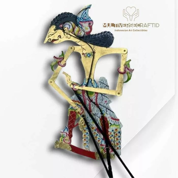 Jual Wayang Kulit Asli SUMITRO Bahan Kulit Sapi Kualitas Biasa 50cm ...