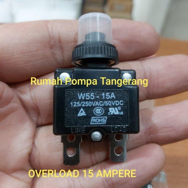 Jual Overload switch protector sparepart pompa satelit ukuran 15 ampere ...