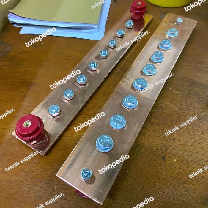Jual busbar tembaga 3mm x 50mm x 300mm komplit - Jakarta Barat - SURYA ...