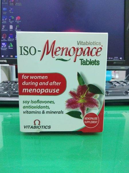 Jual ISO MENOPACE ISI 30 TABLET 5 STRIP ISI 6 TABLET VITAMIN DAN ...