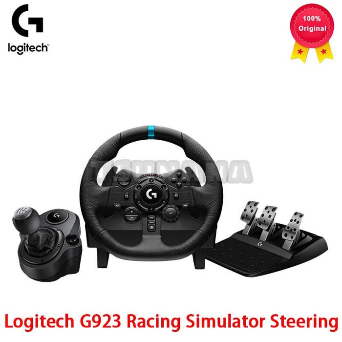 Jual Logitech G923 Simulator Steering Game, Stir Balap Dengan Pc / Ps4 ...